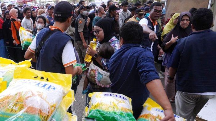 Operasi Pasar Beras Medium di Monpera Jabar - Tribunjabar.id