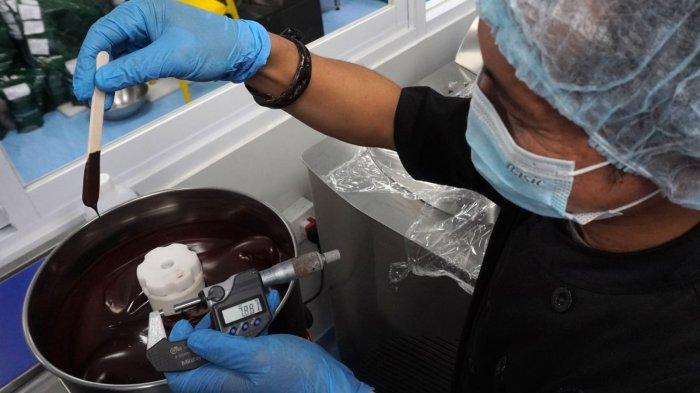 Produksi Cokelat di Terve Chocolate - Tribunjabar.id