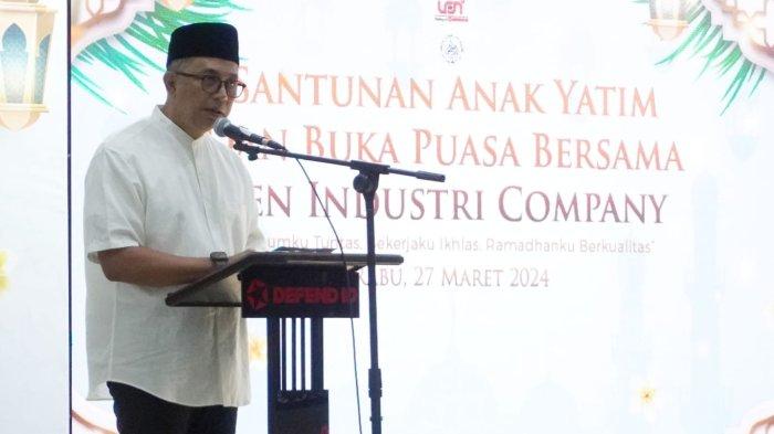 PT Len Industri Beri Santunan 10 Yayasan Yatim Dhuafa - Tribunjabar.id