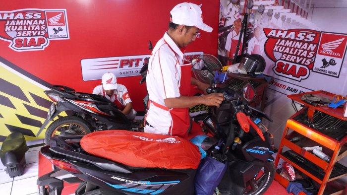 Honda Hadirkan Posko Mudik Gratis Bale Santai Honda di Jabar - Tribunjabar.id