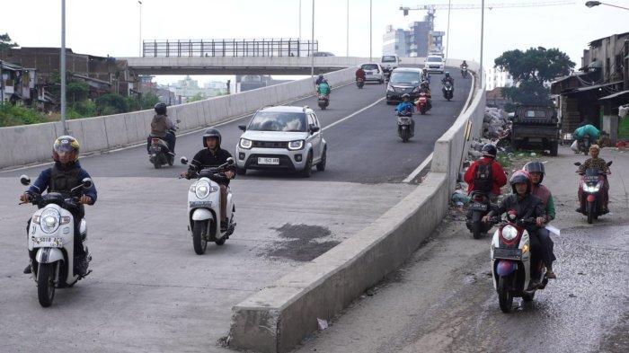 Flyover Ciroyom Sudah Dilalui Kendaraan Bermotor - Tribunjabar.id