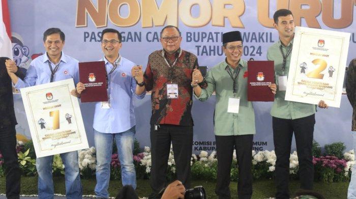 Pengundian dan Penetapan Nomor Urut Pasangan Calon Bupati dan Wakil ...