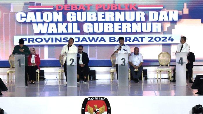 Debat Publik Perdana Calon Gubernur dan Wakil Gubernur Provinsi Jawa ...