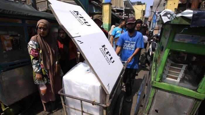 Pendistribusian Logistik Pilkada Serentak 2024 di Kota Bandung - Tribunjabar.id