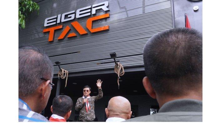 Grand launching Toko Pertama Eiger TAC di Kota Bandung - Tribunjabar.id