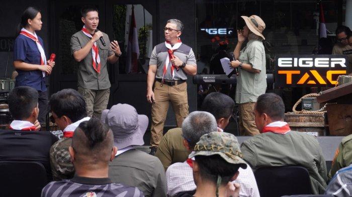 Grand launching Toko Pertama Eiger TAC di Kota Bandung - Tribunjabar.id
