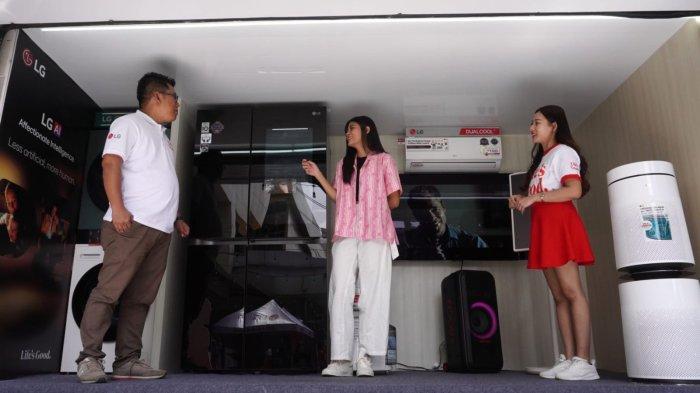 LG Kampanye Life’s Good Truck di Kota Bandung - Tribunjabar.id