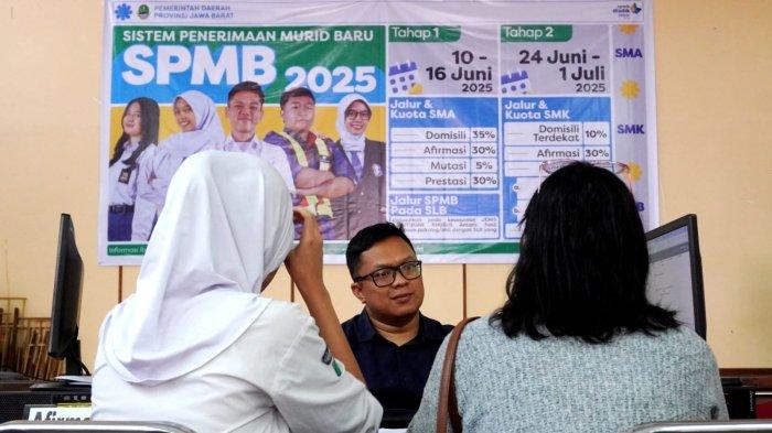 Jadwal Pengumuman SPMB Jabar 2025 Tahap 2 Lengkap Link Cek Skor untuk Pantau Pesaing Masuk SMA ...