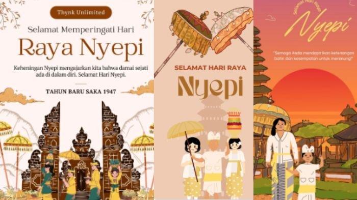 30 Poster Hari Raya Nyepi 2025 Gratis Tinggal Download, Jadikan Ucapan ...