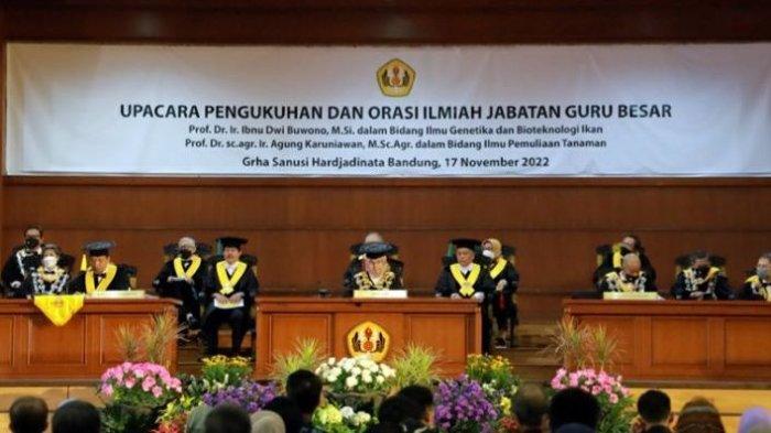 Digelar Dua Hari, 7 Guru Besar Baru Unpad Dikukuhkan di Grha Sanusi ...