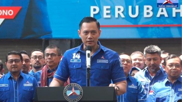 Partai Demokrat Bakal Umumkan Arah Koalisi Lusa, AHY Pamitan ke Puan Maharani - Tribunjabar.id