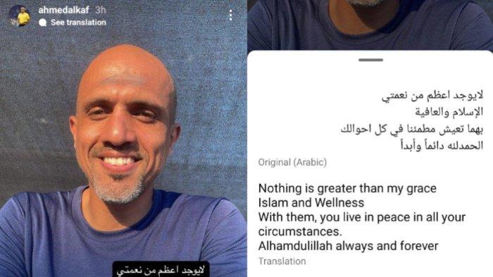 Ahmed Al Kaf Tiba-tiba Muncul dan Memberi Kabar Lewat Instagram, Berikut ini Isi Postingannya ...