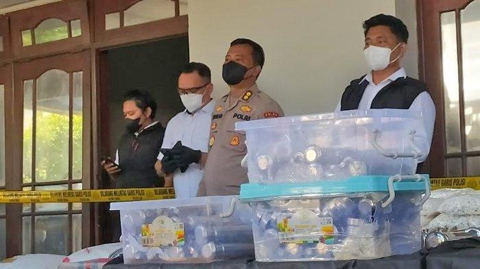 Rumah Elite di Surabaya Digerebek Ditresnarkoba Polda Jatim, Ternyata Jadi Pabrik Sabu dan Pil ...