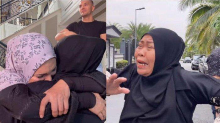 Momen Haru Artis Malaysia Nangis Sambut Kedatangan ART asal Indonesia yang Pulang Kampung ...