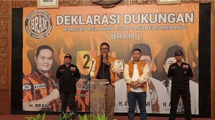 Asep Japar - Andreas dapat Dukungan dari Relawan BRAM di Pilbup Sukabumi - Tribunjabar.id