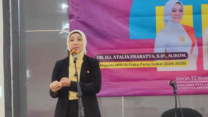 Sasar Mahasiswa untuk Sosialisasikan Empat Pilar Kebangsaan, Atalia ...