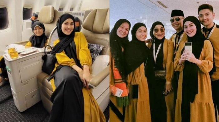 Berangkat Umrah, Gaya Ayu Ting Ting dan Bilqis Curi Perhatian, Cantik Berhijab - Tribunjabar.id