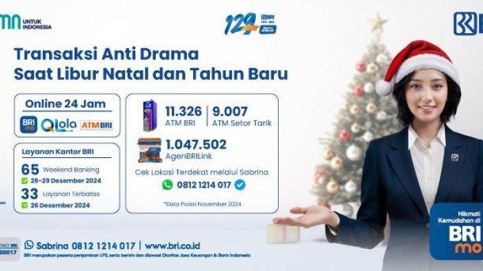 BRI Siap Dukung Kelancaran Transaksi Selama Libur Nataru dengan ...