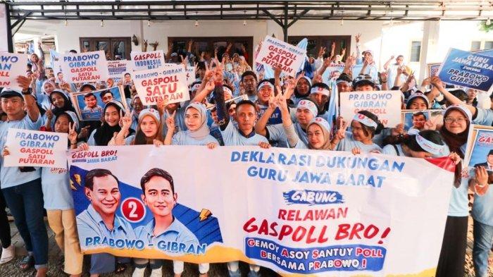 Bersama Relawan Gaspoll Bro, Para Guru Jabar Siap Menangkan Prabowo-Gibran Satu Putaran ...