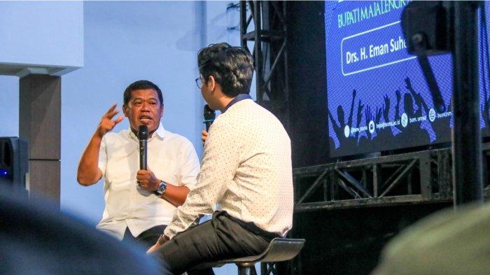 Bersih dan Berprestasi, Eman Suherman Magnet Dukungan Masyarakat dan Parpol - Tribunjabar.id