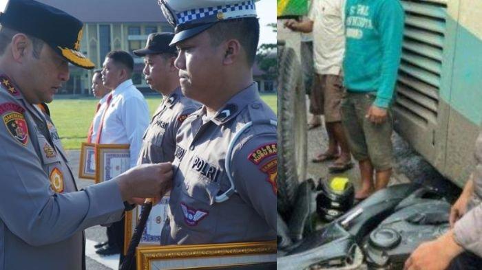 Masih Ingat Dua Polisi Viral Relakan Motornya Jadi Ganjal Bus? Kini ...