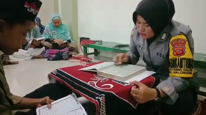 Sosok Bripka Tati Haryati, Polwan di Indramayu yang Punya Kesibukan Menjadi Guru Ngaji ...