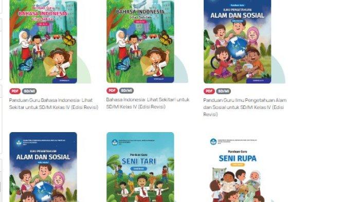 LINK Download Buku Kurikulum Merdeka Kelas 4 SD Terbaru 2024 Gratis Format PDF, Lengkap Semua ...