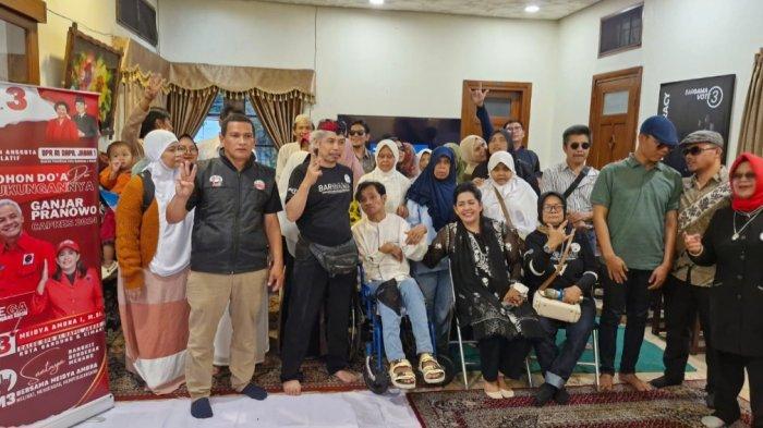Caleg PDI P untuk DPR RI Meidya Amora Siap Perjuangkan Kaum Disabilitas ...