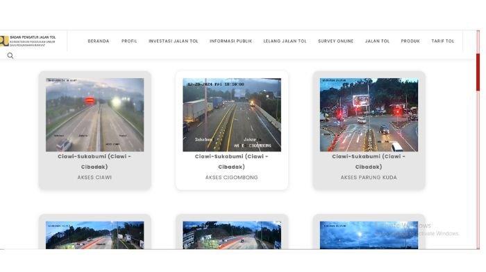 Link dan Cara Cek CCTV Jalan Tol Secara Online, Pantau Arus Lalu Lintas saat Libur Nataru 2024/ ...