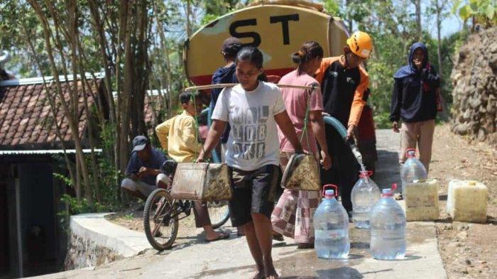 Kekeringan Melanda Yogya, Dompet Dhuafa Salurkan Air Bersih - Tribunjabar.id