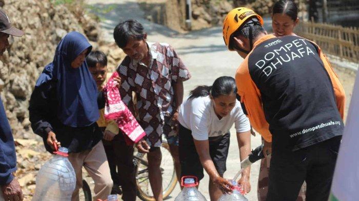 Kekeringan Melanda Yogya, Dompet Dhuafa Salurkan Air Bersih - Tribunjabar.id