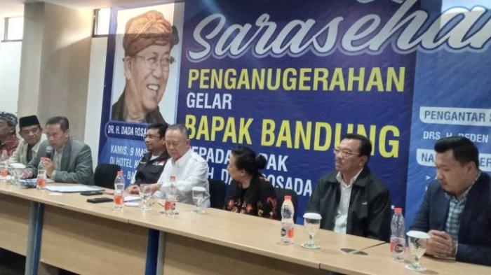 Dada Rosada Diusulkan Mendapat Gelar Bapak Bandung, Sejumlah Tokoh ...