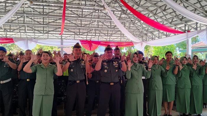 Kunjungi Kodim Indramayu, Danrem 063/SGJ Sempat Singgung Kemesraan antara Prajurit dan Istrinya ...