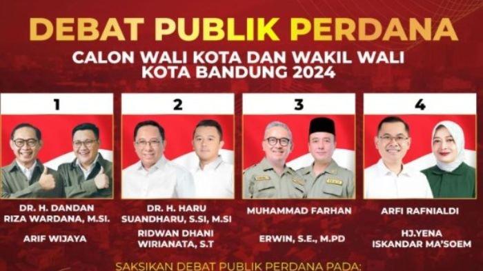Survei Terbaru Polsight di Pilkada Kota Bandung 2024: Haru-Dhani dan Farhan-Erwin Beda Tipis ...
