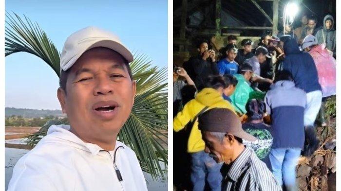 Dedi Mulyadi Berduka untuk Korban Longsor Sekeluarga di Garut, Sang Gubernur Rela Aksinya ...
