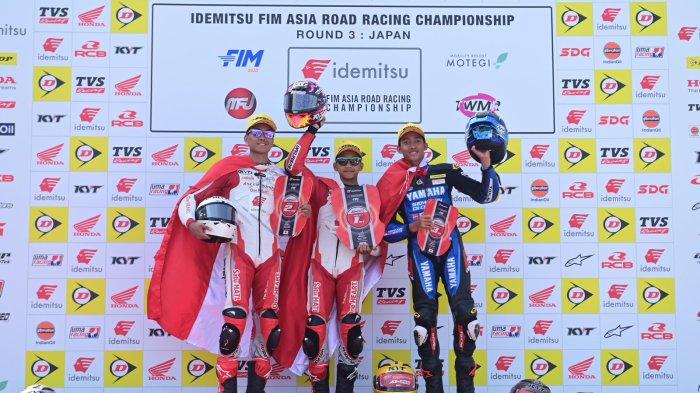 Dominasi Pebalap Astra Honda dengan CBR Series Taklukan ARRC Motegi - Halaman all - Tribunjabar.id