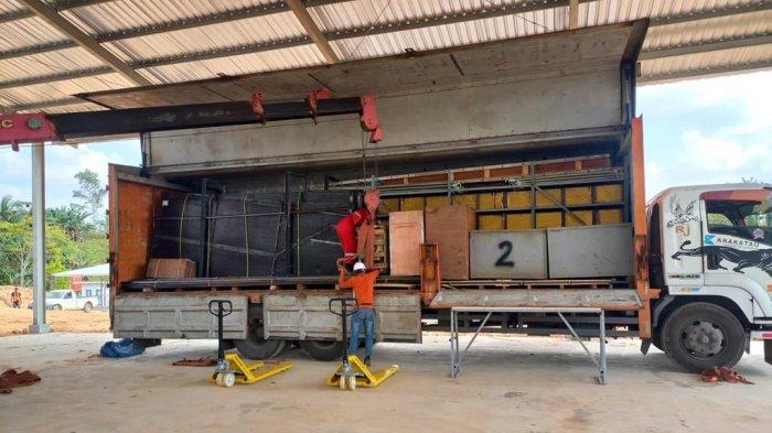 Bilah Selubung Istana Kepresidenan di IKN Tiba di Kalimantan, 242 ...