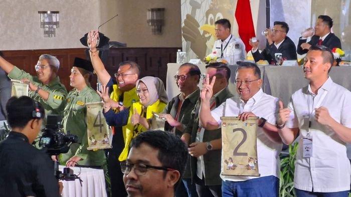Sudah Diundi, Ini Nomor Urut Empat Pasangan Calon pada Pilkada Kota ...
