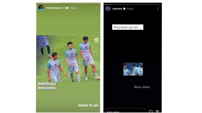 Pasang Foto Latihan dan Caption Misterius, Dua Pemain Persib Ini Beri ...