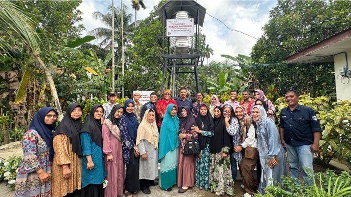 Investasi Masa Depan Yang Lebih Sehat, Telkom Salurkan Bantuan Sanitasi Air Bersih - Tribunjabar.id