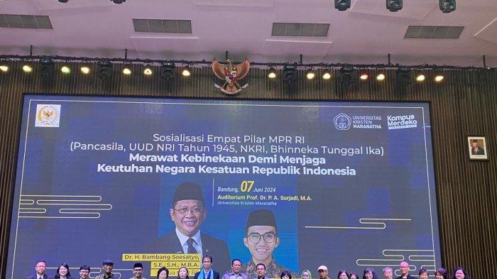 MPR RI Gandeng Universitas Kristen Maranatha Sosialisasikan Empat Pilar Kebangsaan - Tribunjabar.id