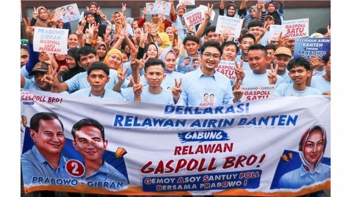 Gabung Gaspoll Bro, Relawan Airin Kompak Menangkan Prabowo-Gibran - Tribunjabar.id
