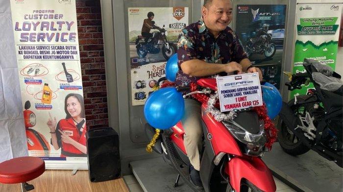 Anton Tak Menyangka Dapat Hadiah Sepeda Motor Yamaha dari Gebyar Hadiah ...