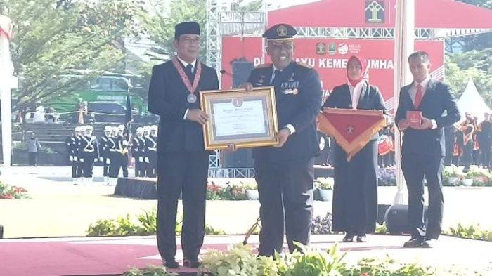 Upacara HUT Ke-78 Kemenkumham RI di Gasibu Bandung Berlangsung Khidmat - Tribunjabar.id