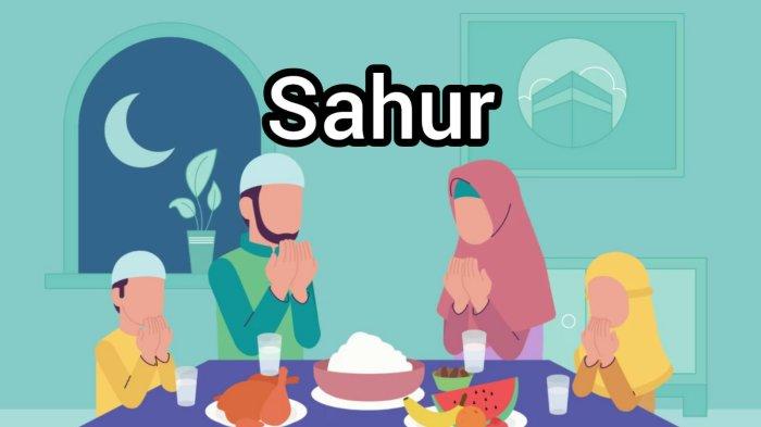 Hukum Puasa Ramadhan Tapi Tak Makan Sahur, Apakah Tak Sah? Ini ...