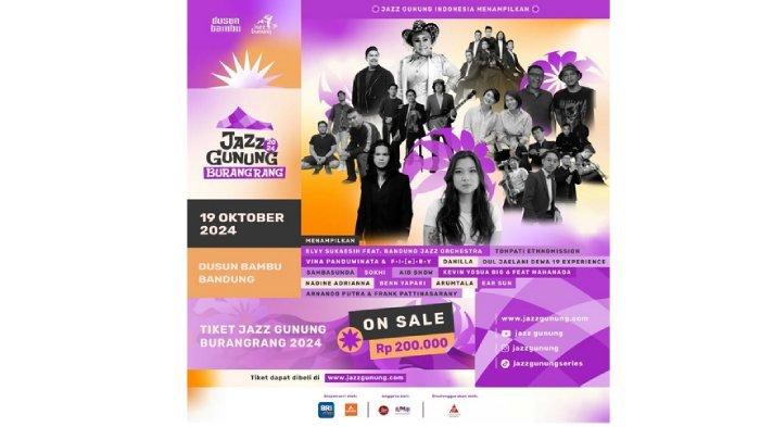 Ada Danilla dan Tohpati, Nikmati Jazz Gunung Burangrang 2024 Bersama ...