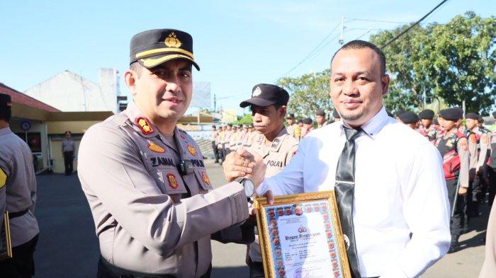 Belasan Personel Polres Sukabumi Kota Raih Penghargaan, Aipda Alberto Mahaluby Paling Inovatif ...