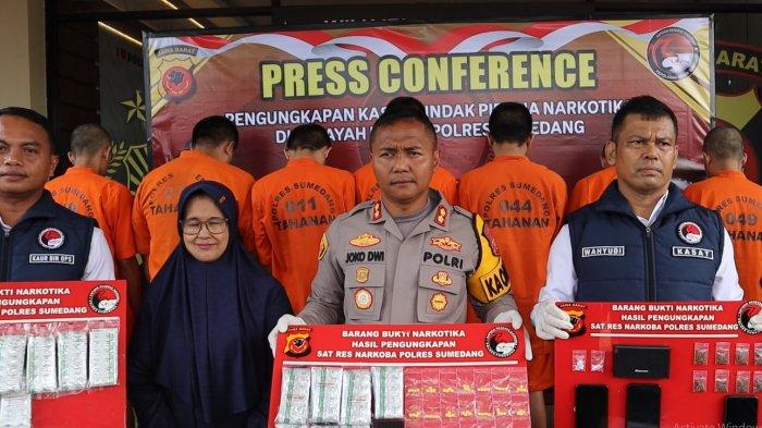 Polisi di Sumedang Tetapkan 13 Tersangka Kasus Peredaran Narkoba Sepanjang November 2024 ...