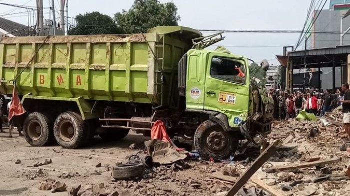 KRONOLOGI Detik-detik Kecelakaan Maut di Subang, Truk Pengangkut Material Tol Alami Rem Blong ...