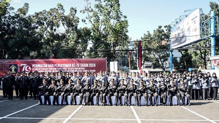 Menuju Indonesia Emas 2045, Kemenkumham Jabar Gelar Peringatan Hari Pengayoman Ke-79 ...